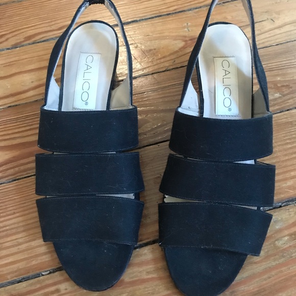 Calico | Shoes | Vintage Calico Sandals | Poshmark